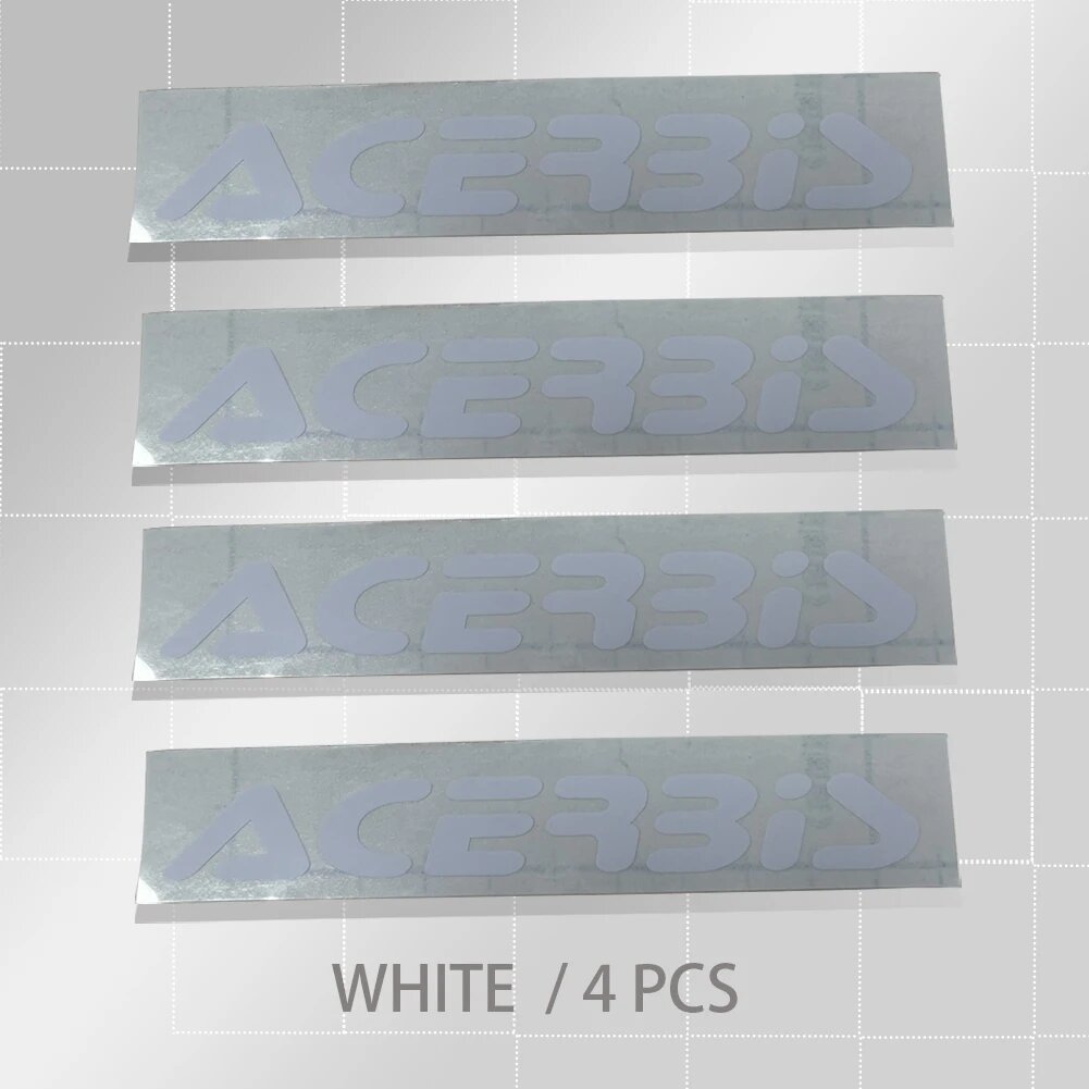 Наклейки Acerbis White 4 шт. для мотоцикла
