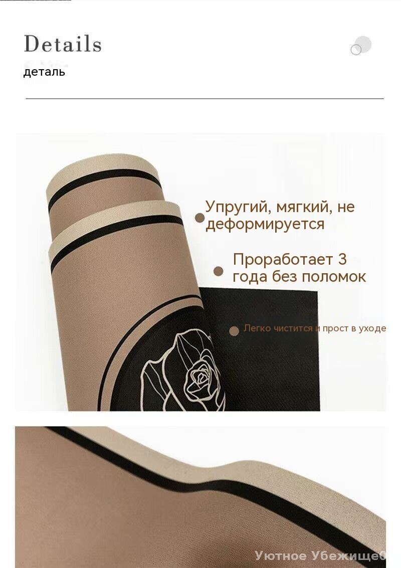 Полукруглые коврики для ванной комнаты, коврики для котенка, Диатомовая грязь, 40x60 см