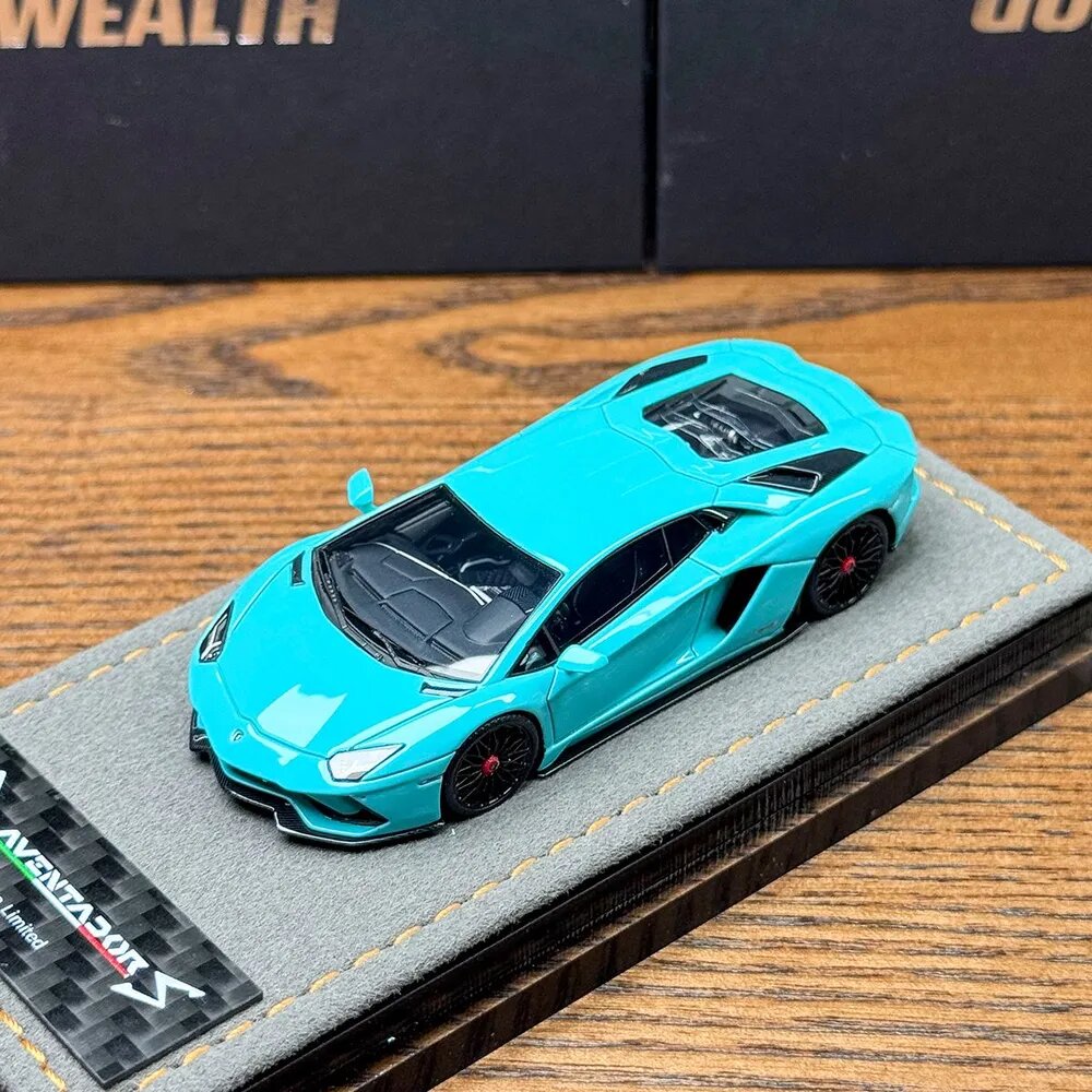 God Wealth GW 1:64 Lamborghini Aventador S LP740 Смола Модель автомобиля