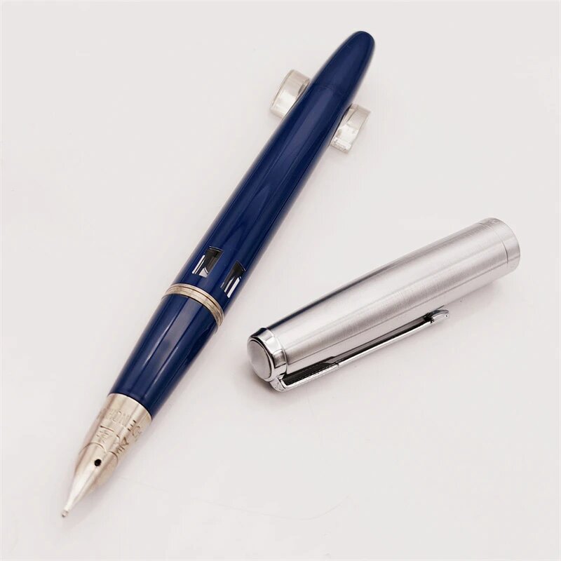 Wingsung 601A, перьевая ручка Gem Blue, перо F 0.5