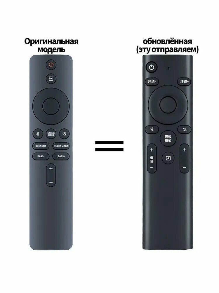 Пульт дистанционного управления XMRM-MA для саундбаров Xiaomi Soundbar 2.1 и 3.1