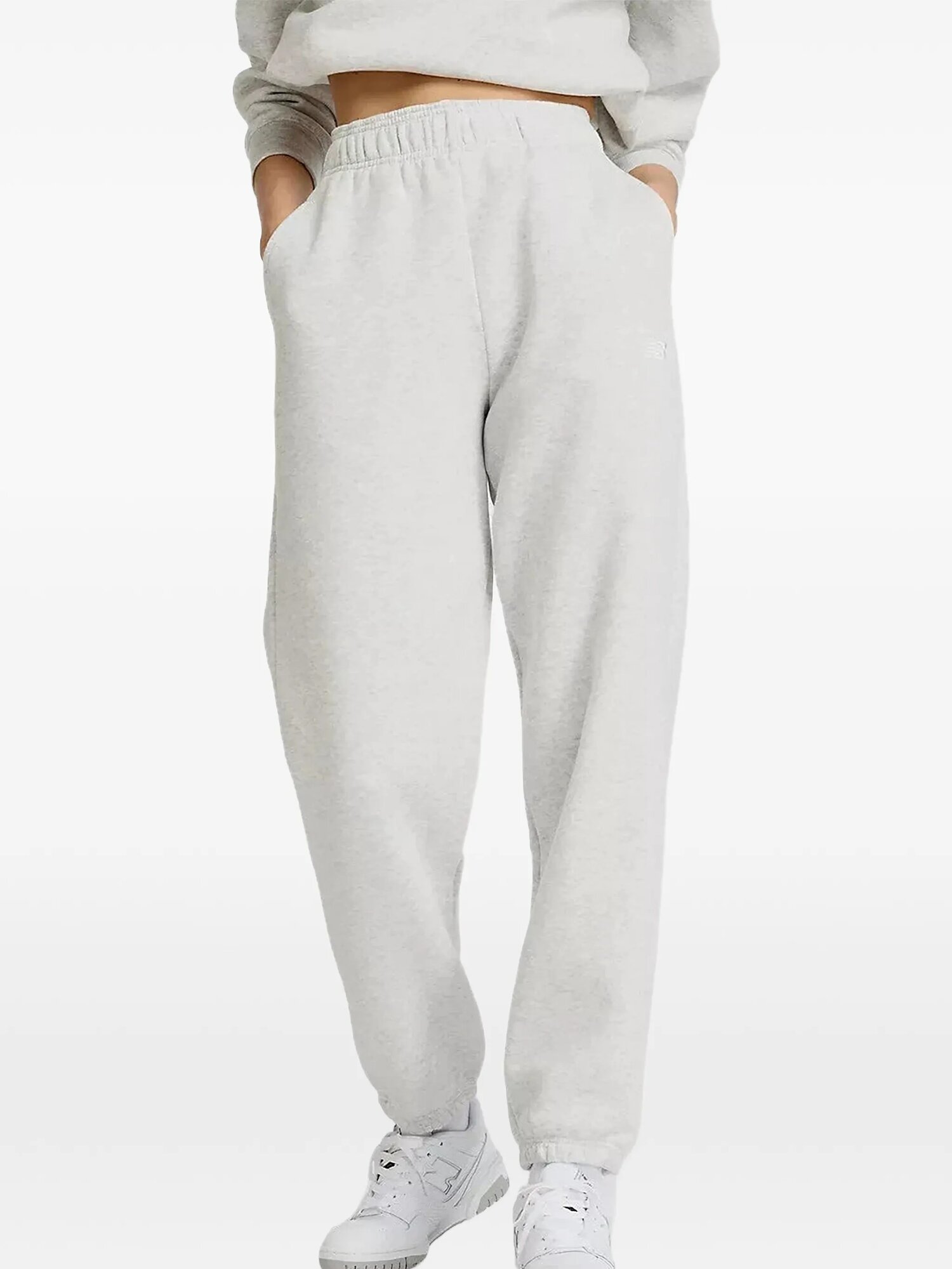 Брюки New Balance Sport Essentials, размер S, grey