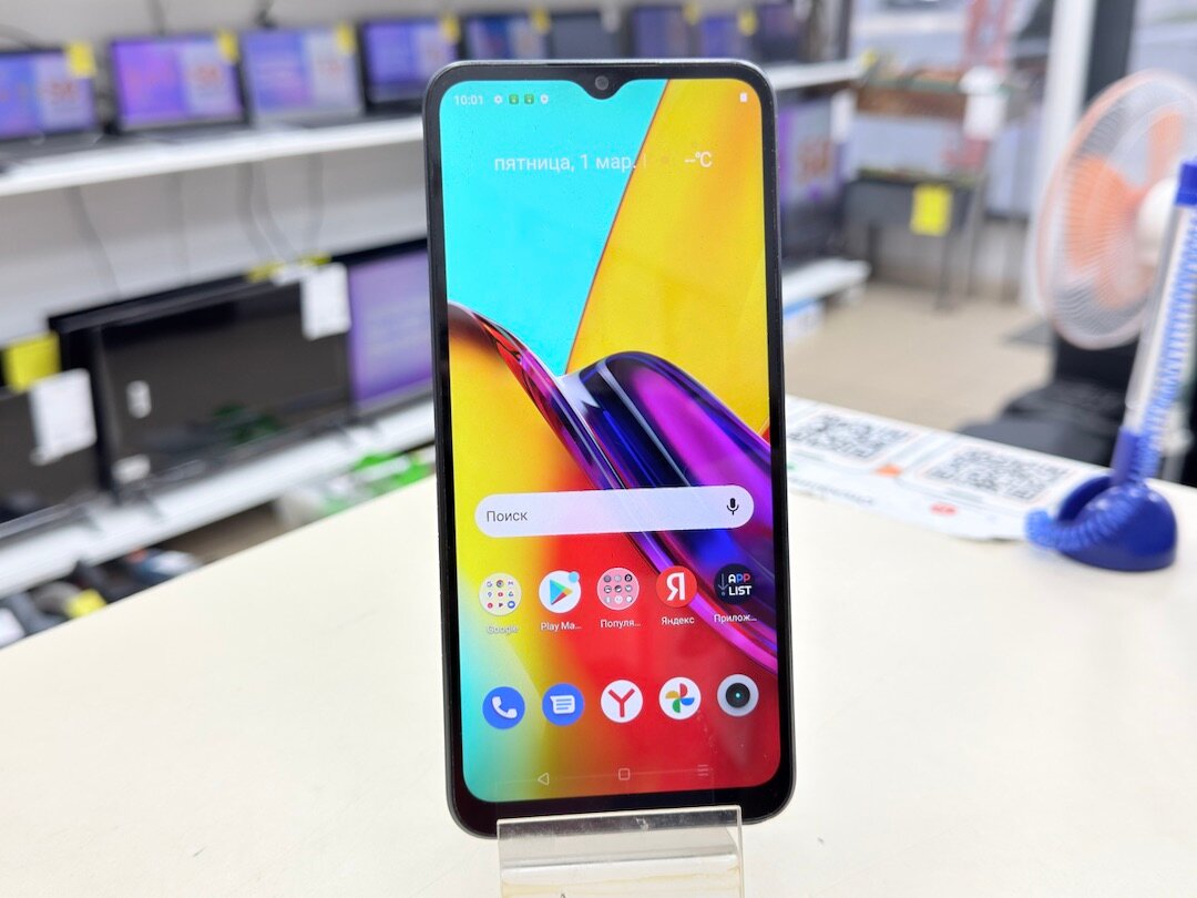 Смартфон REALME narzo 50i Prime RMX3506 4/64Gb синий (6049095) Б.У.