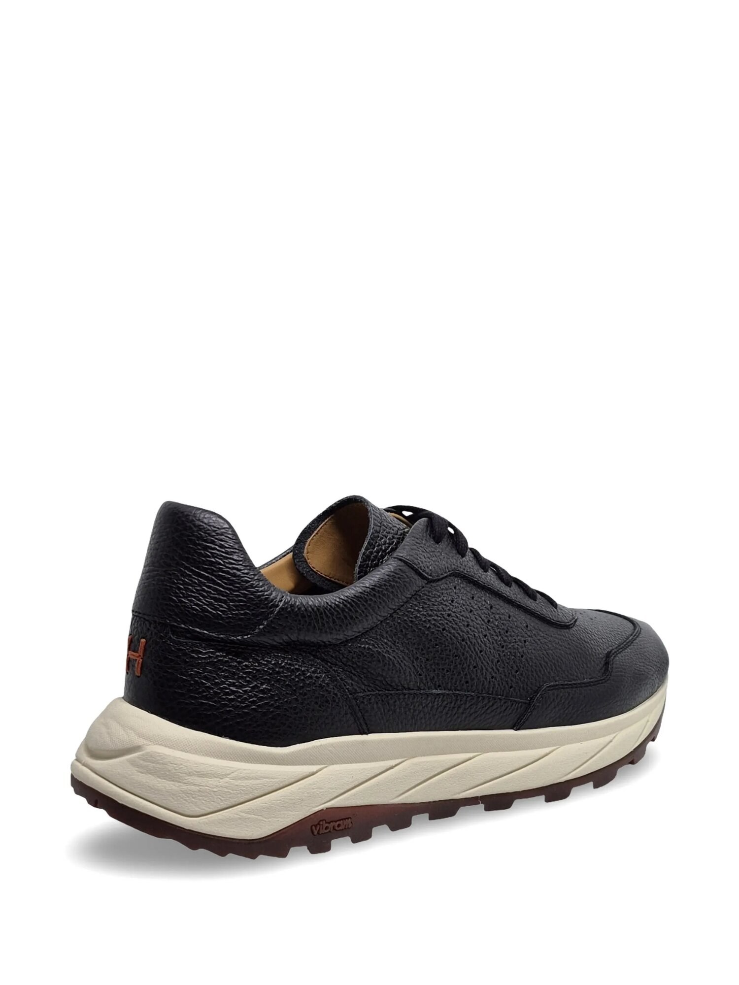 Кроссовки HENDERSON BARACCO Grainy-leather sneakers, размер 44 — фото 1
