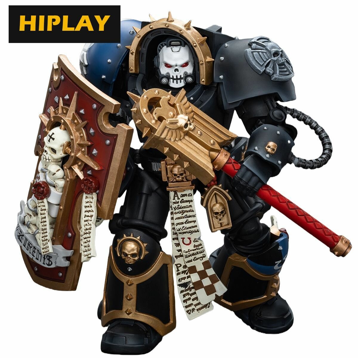 HiPlay JOYTOY Warhammer 40,000 1/18 Ультрамарины Капеллан в Терминаторской Броне JT7080