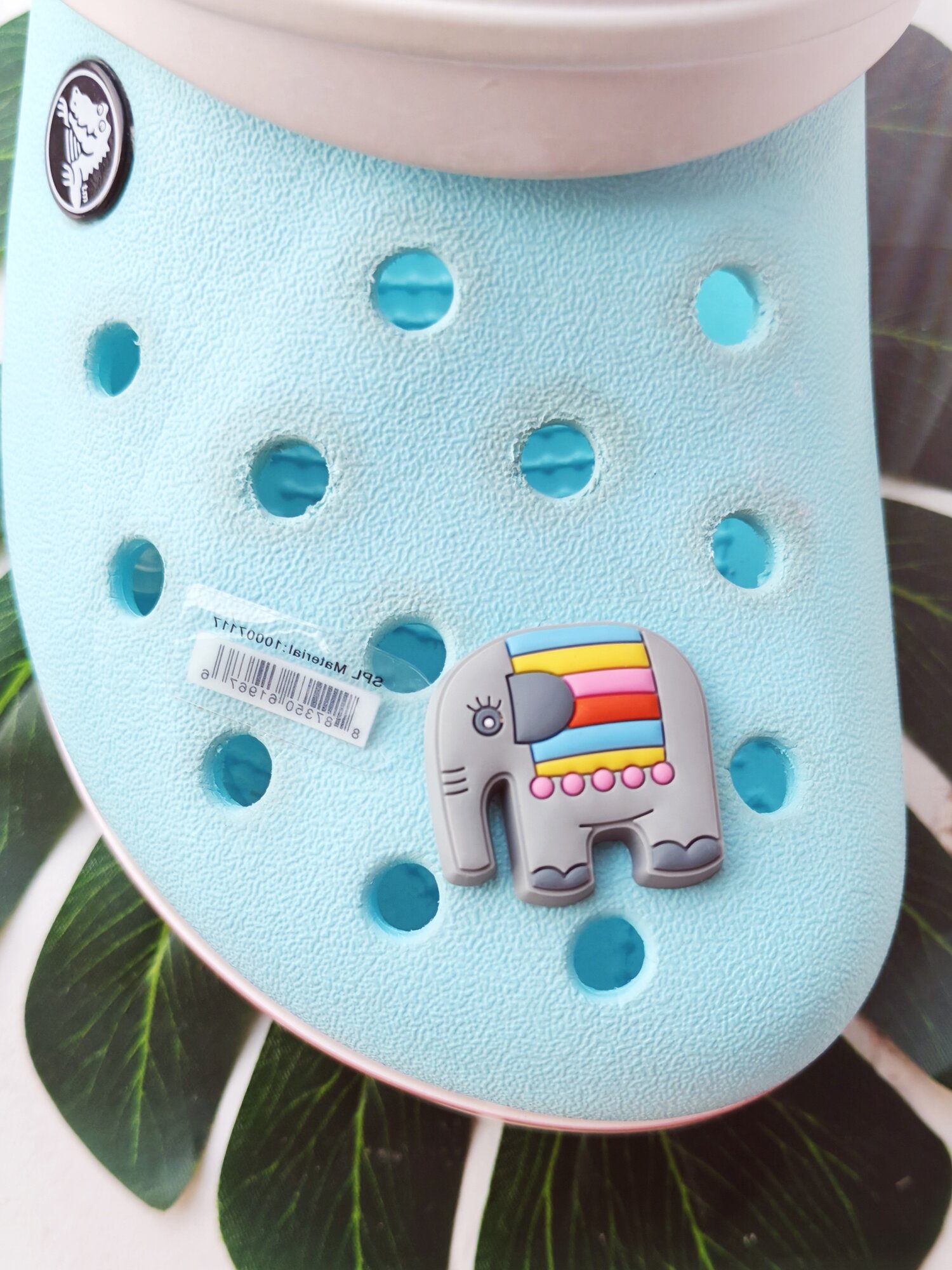 Джибитс слоник на Crocs