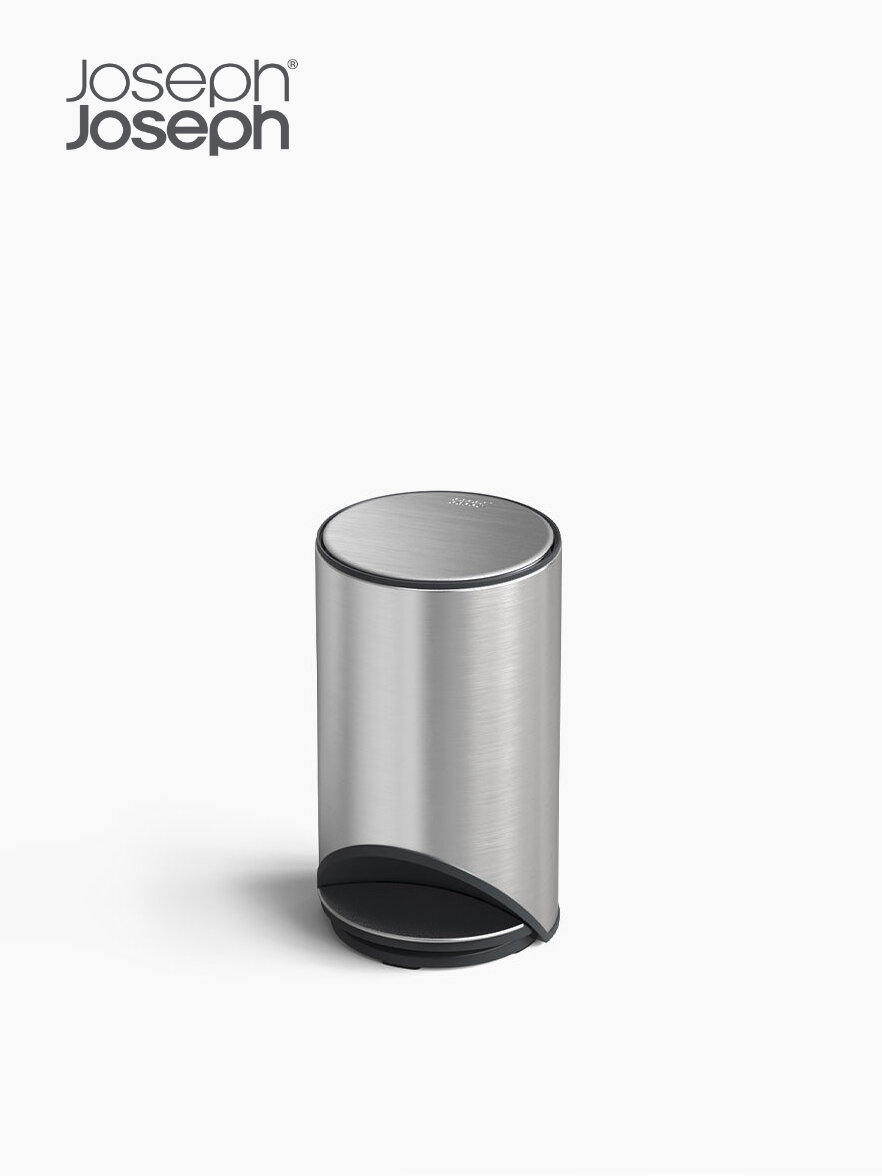 Ведро для мусора Joseph Joseph "Arc" 30152, нержавеющая сталь, 10 л