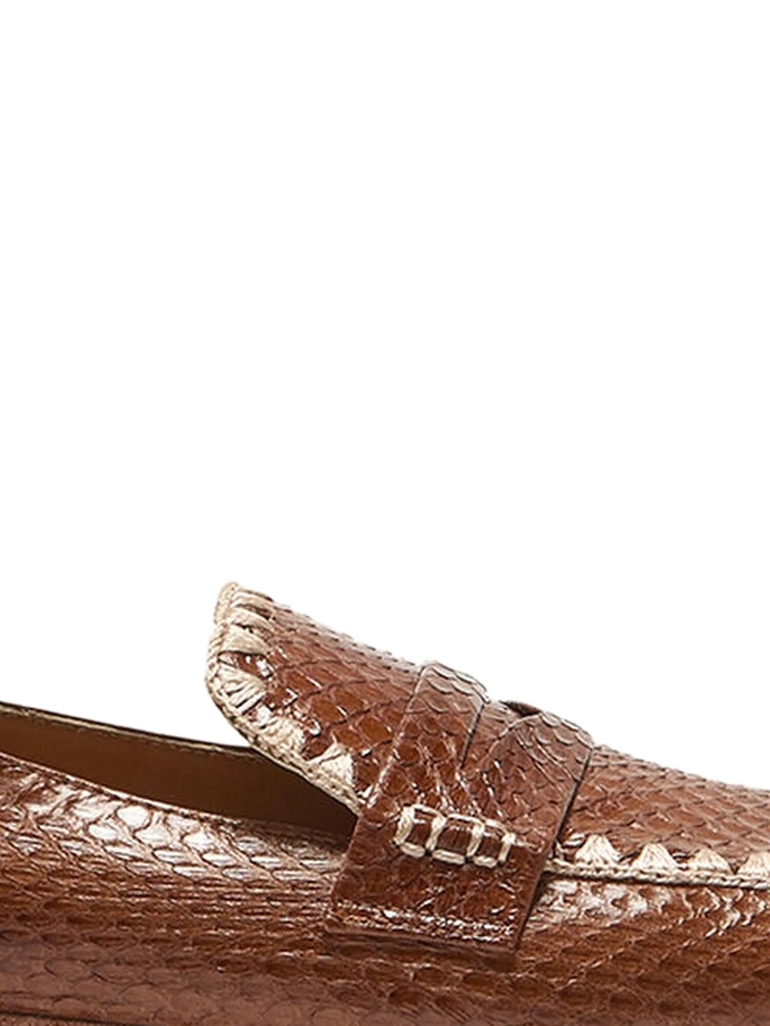 Лоферы Maliparmi Leather loafers, размер 39, brown — фото 1