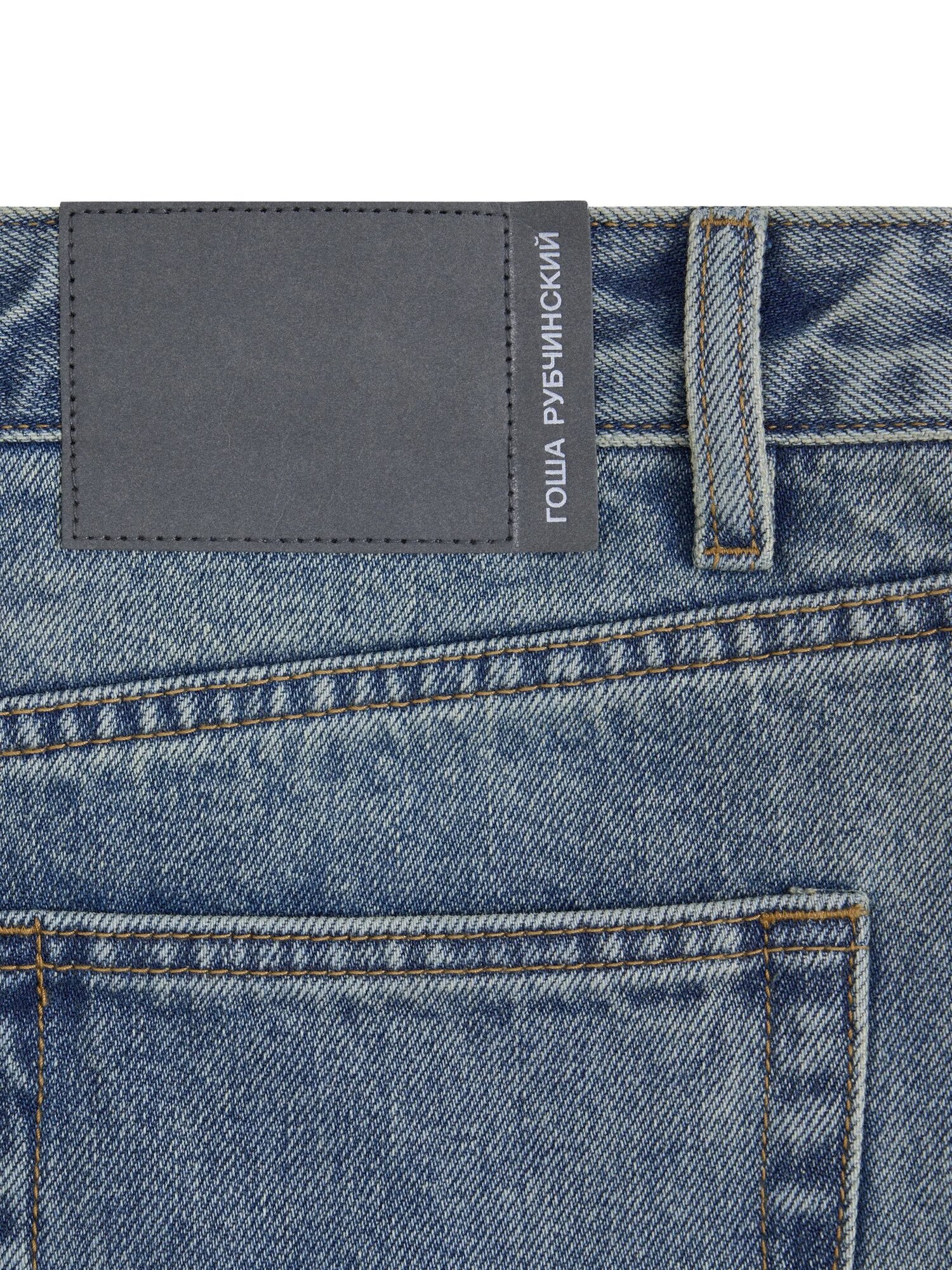 Джинсы ГОША РУБЧИНСКИЙ Straight-leg jeans, размер XL, blue — фото 1
