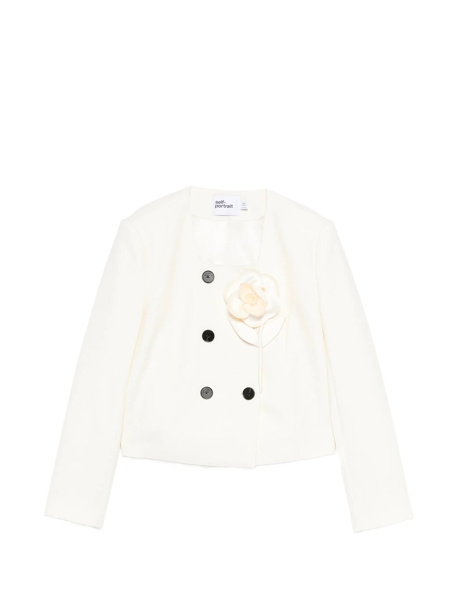 Куртка Floral detail fitted jacket