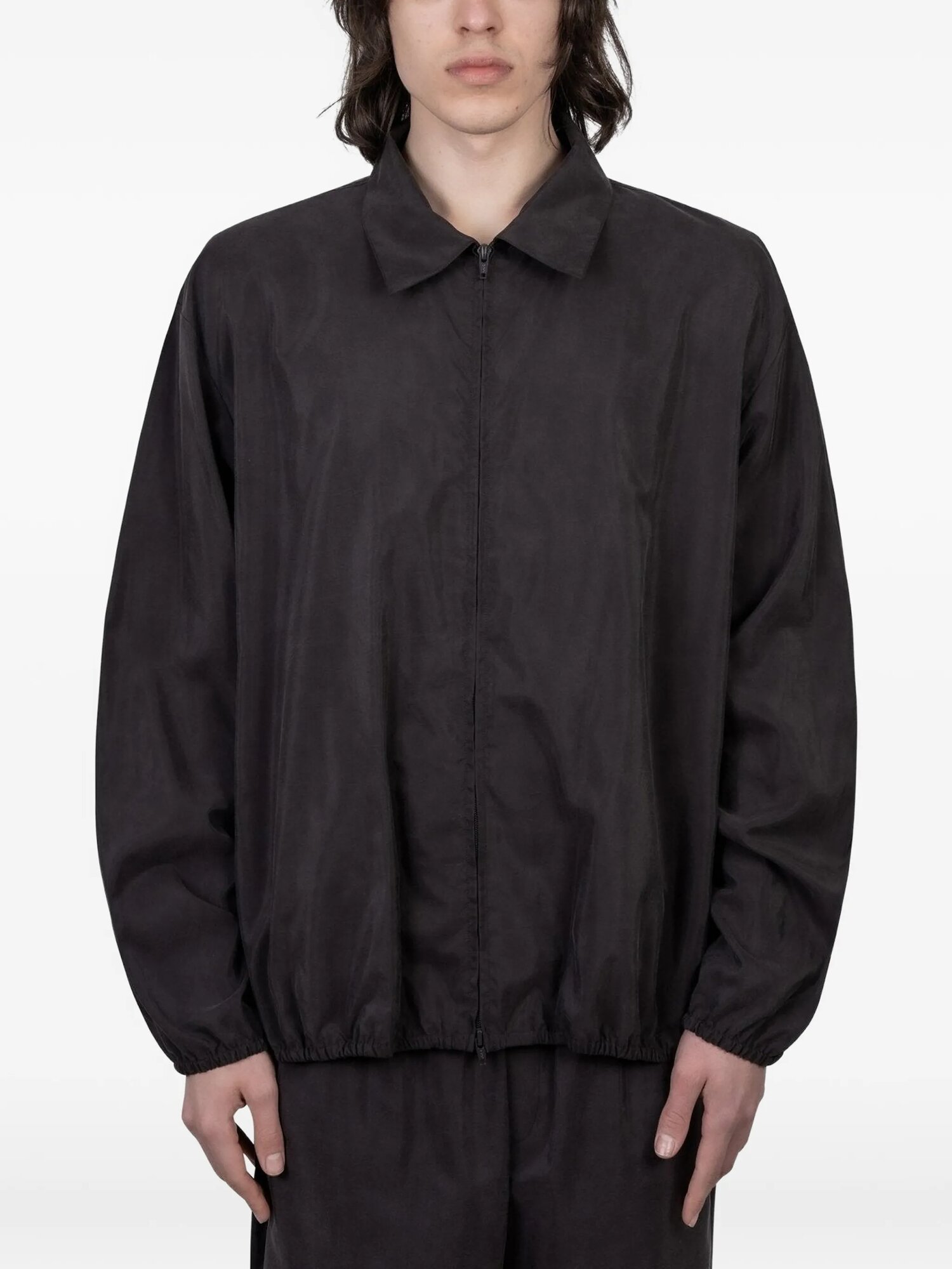 Куртка Zip-up spread-collar jacket