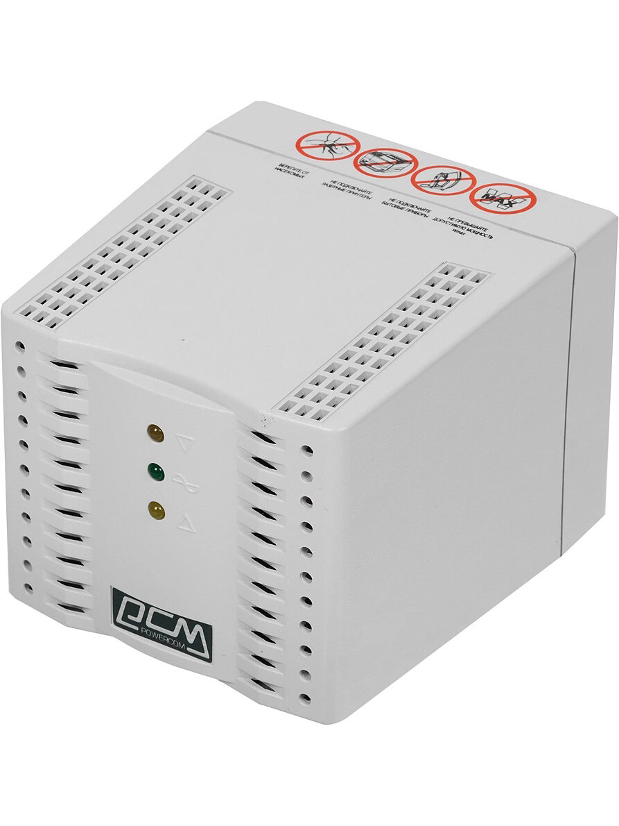 Стабилизатор напряжения POWERCOM TCA-3000 Tap-Change, 1500W, официальная гарантия
