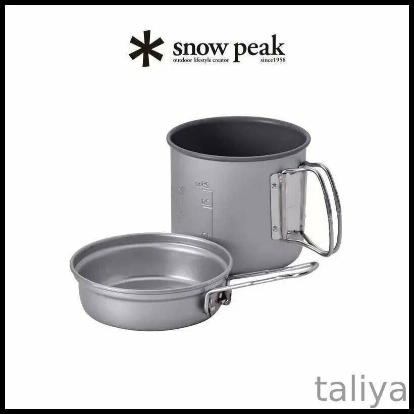 Snow peak Набор посуды для кемпинга на открытом воздухе