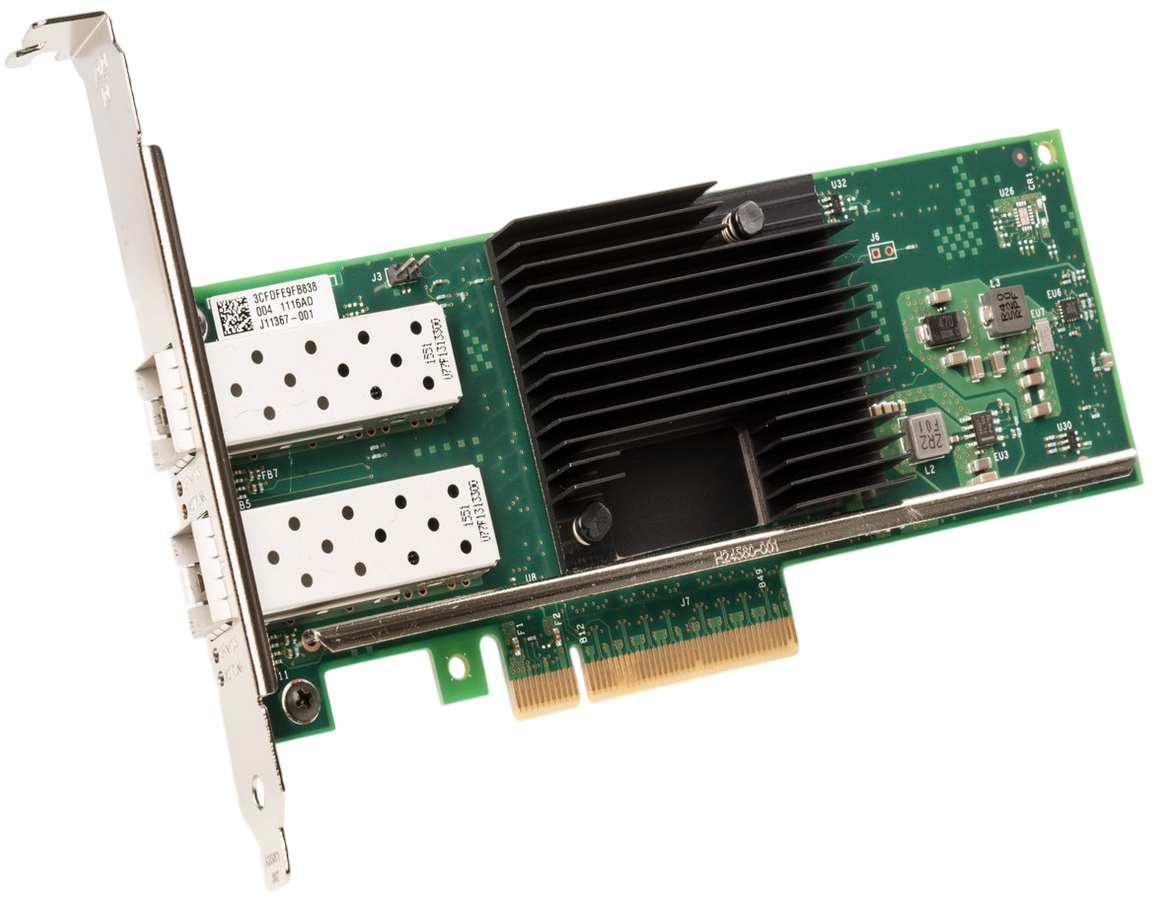 ABC Серверный сетевой адаптер Ethernet 2x10Гбит/сек. Lenovo ThinkSystem Intel X710-T2L 4XC7A80266 (PCI-E3.0 x8) (ret)
