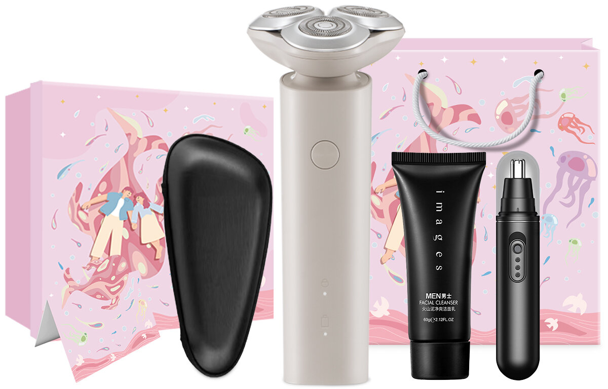Электробритва мужская Xiaomi S101 Rotary Full Body Washable Razor