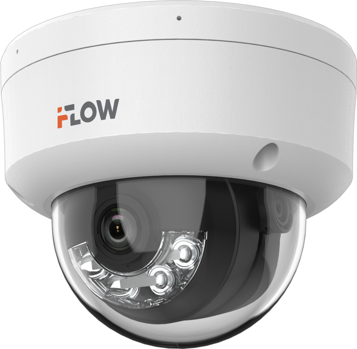 IP-камера iFLOW f-ic-1482CM, 8 Мп, ИК-подсветка, встроенный микрофон, PoE