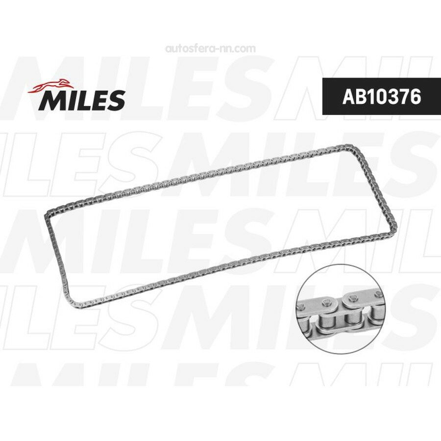 MILES AB10376 Цепь ГРМ TOYOTA LEXUS/ Land Cruiser Prado 120-series/ Lexus RX (2G)/ FJ Cruiser.