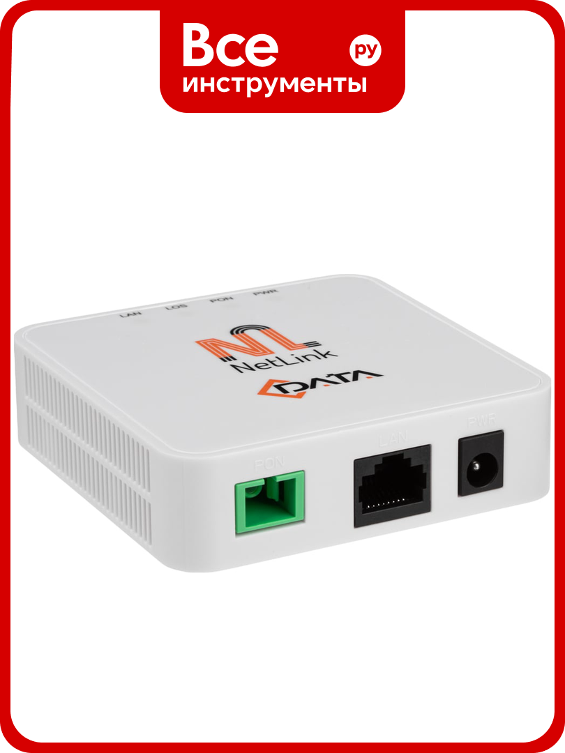Оптический абонентский терминал Netlink C-data xpon fd511g-x port в 10/100/1000base-t, ont yt-xp001 УТ-00001710
