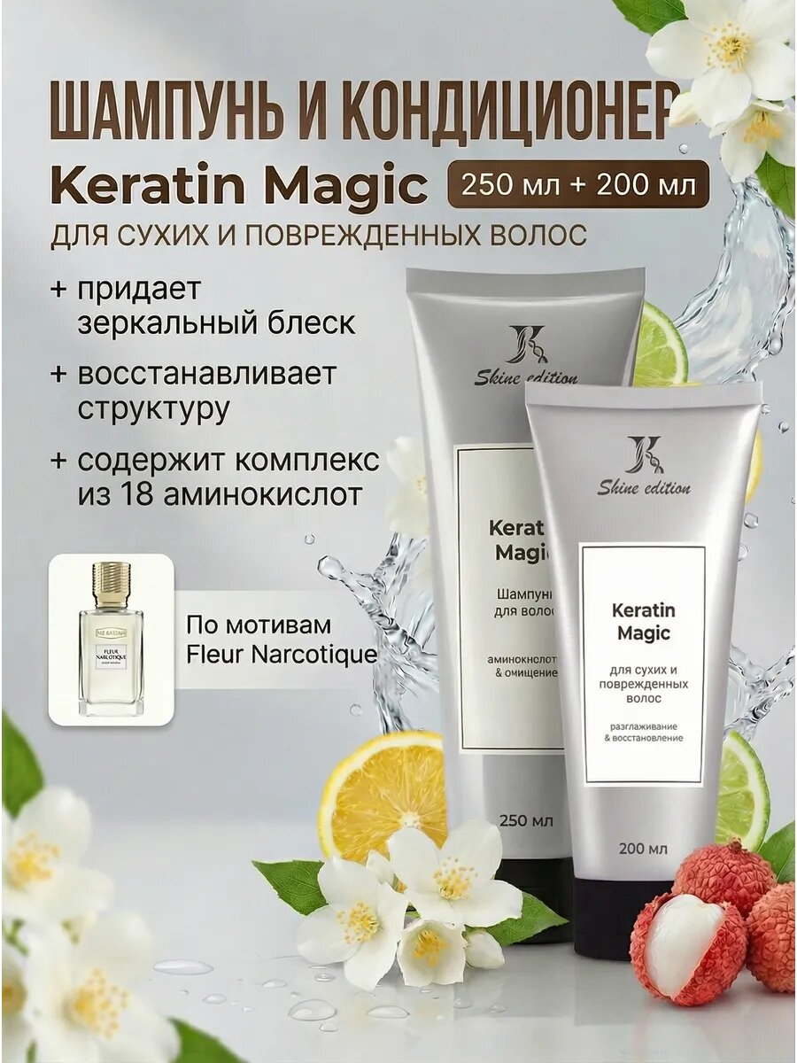 Keratin Magic набор шампунь и кондиционер