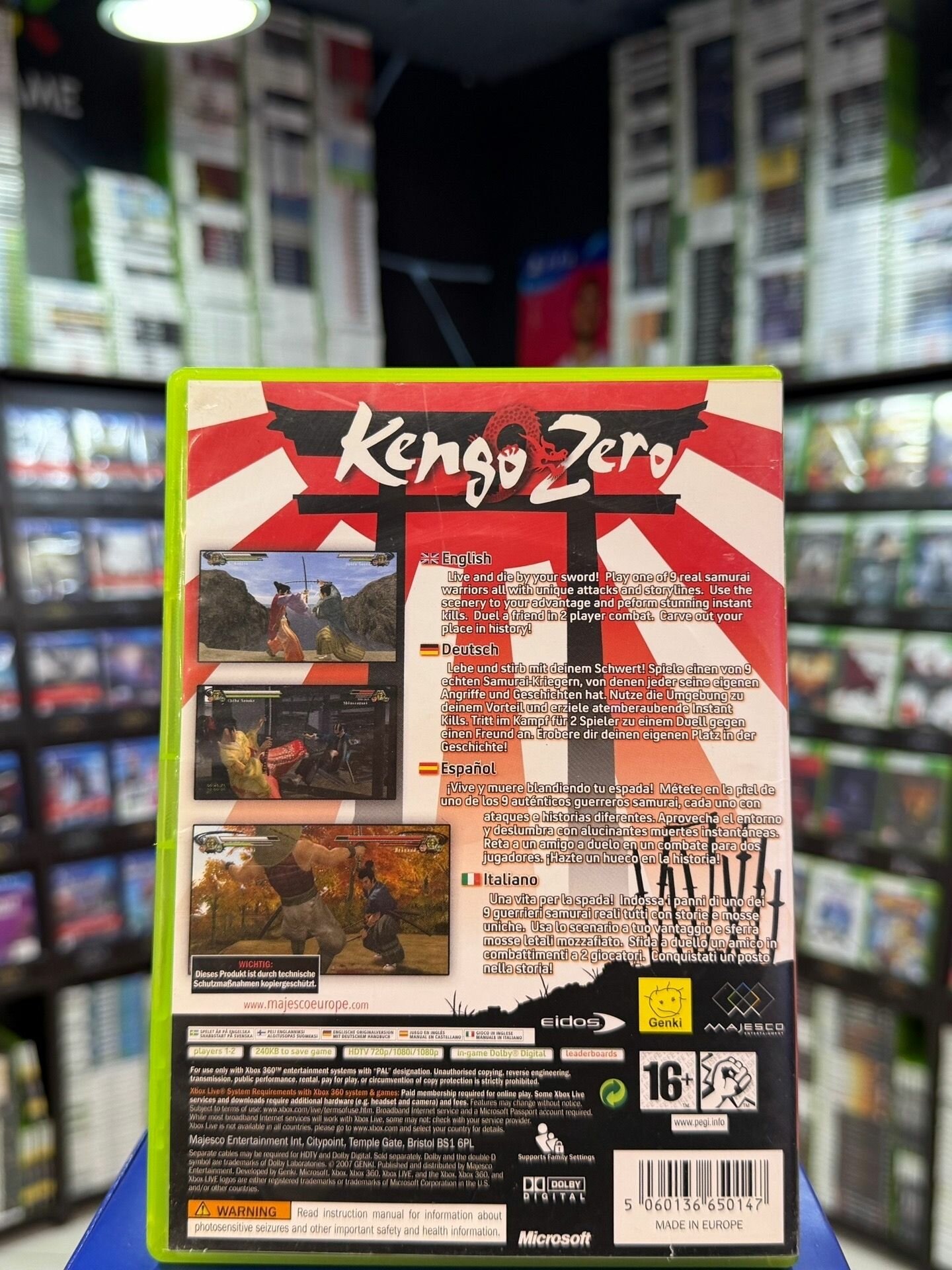 Игра Kengo Zero (Xbox 360) (Box) — фото 1