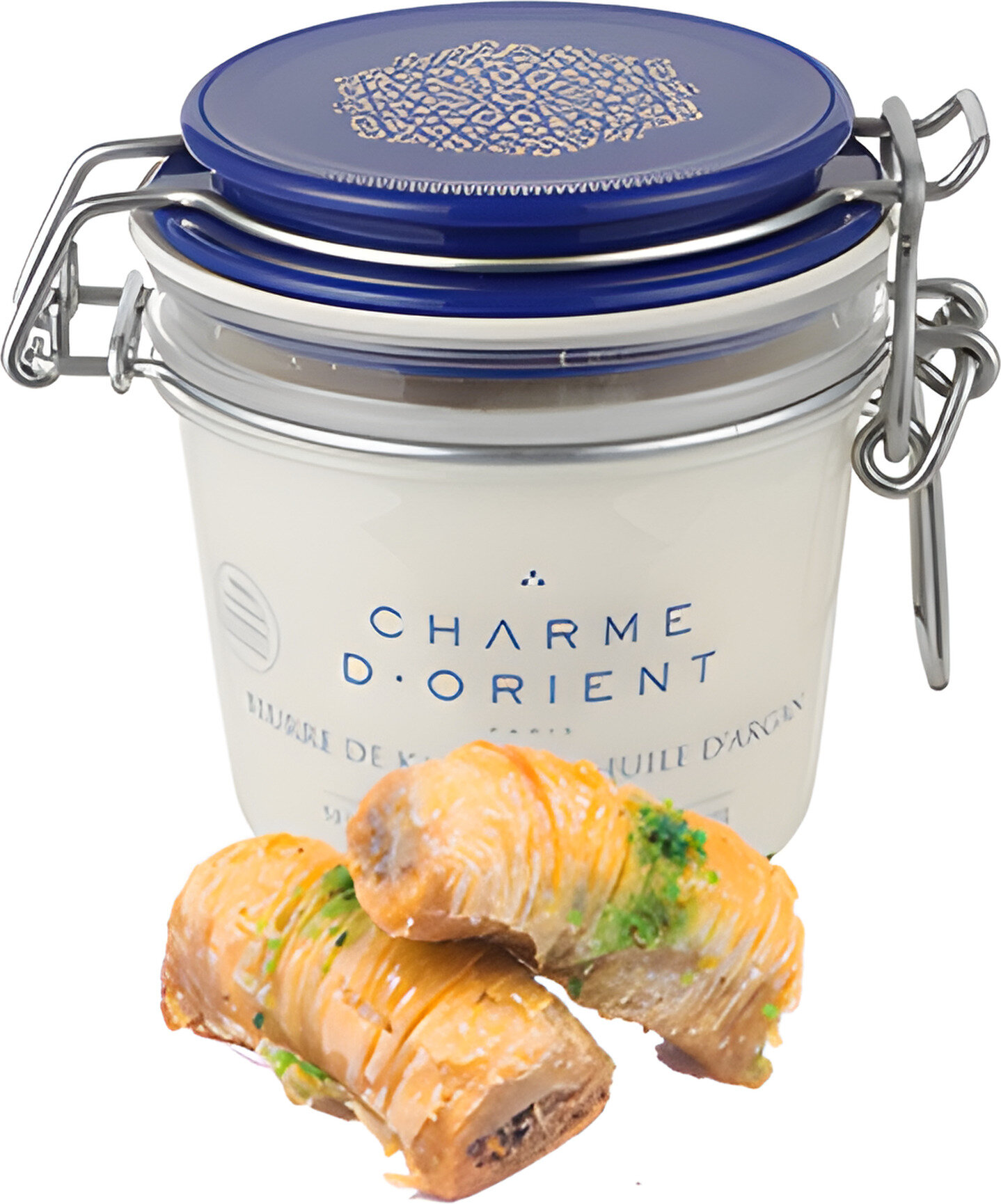 Charme d'Orient Масло карите с аргановым маслом с ароматом "Восточные сладости" Shea Butter With Argan Oil Oriental Sweets Fragrance 50ml