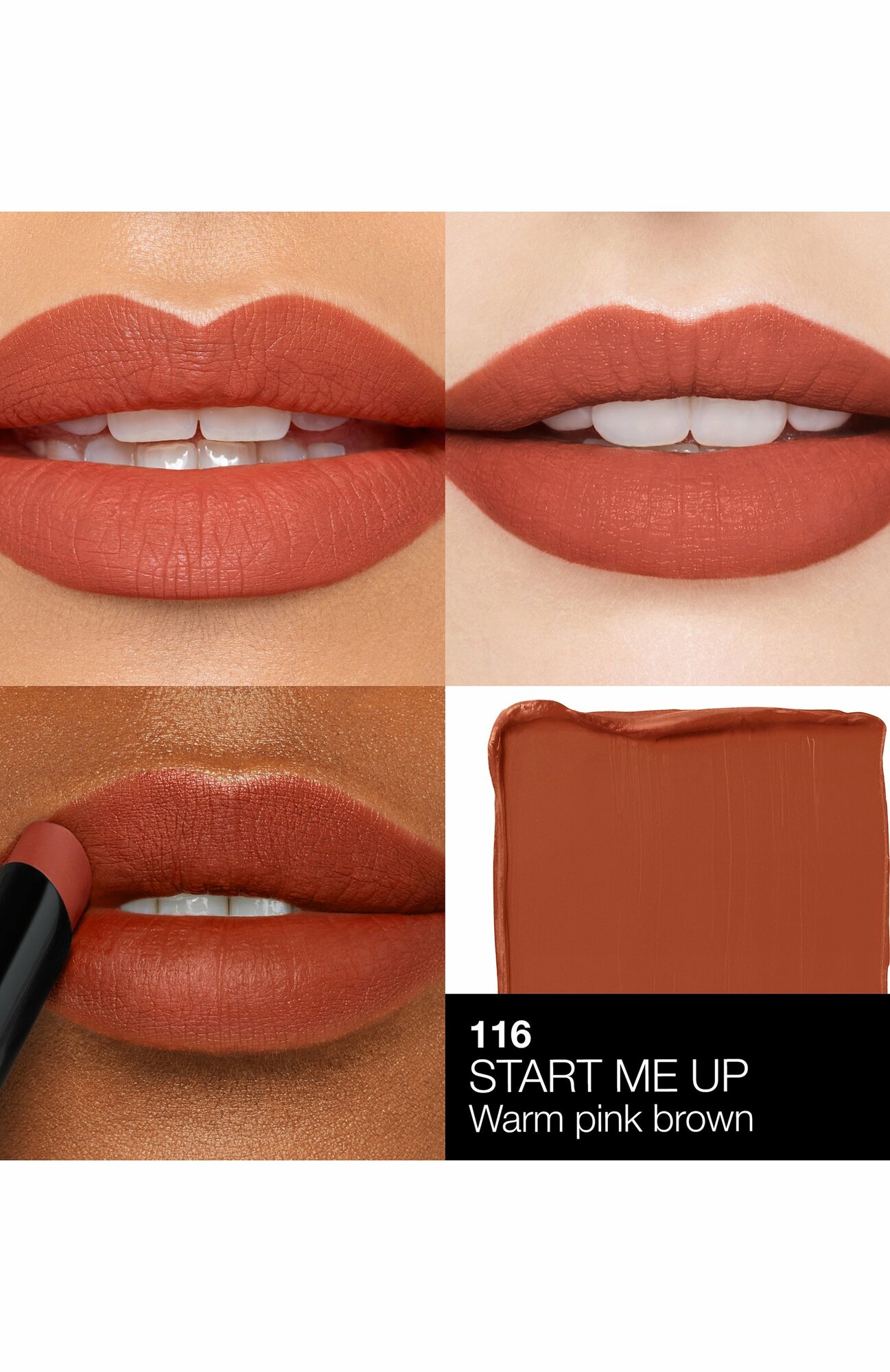 Помада для губ Powermatte Lipstick, оттенок Start Me Up NARS