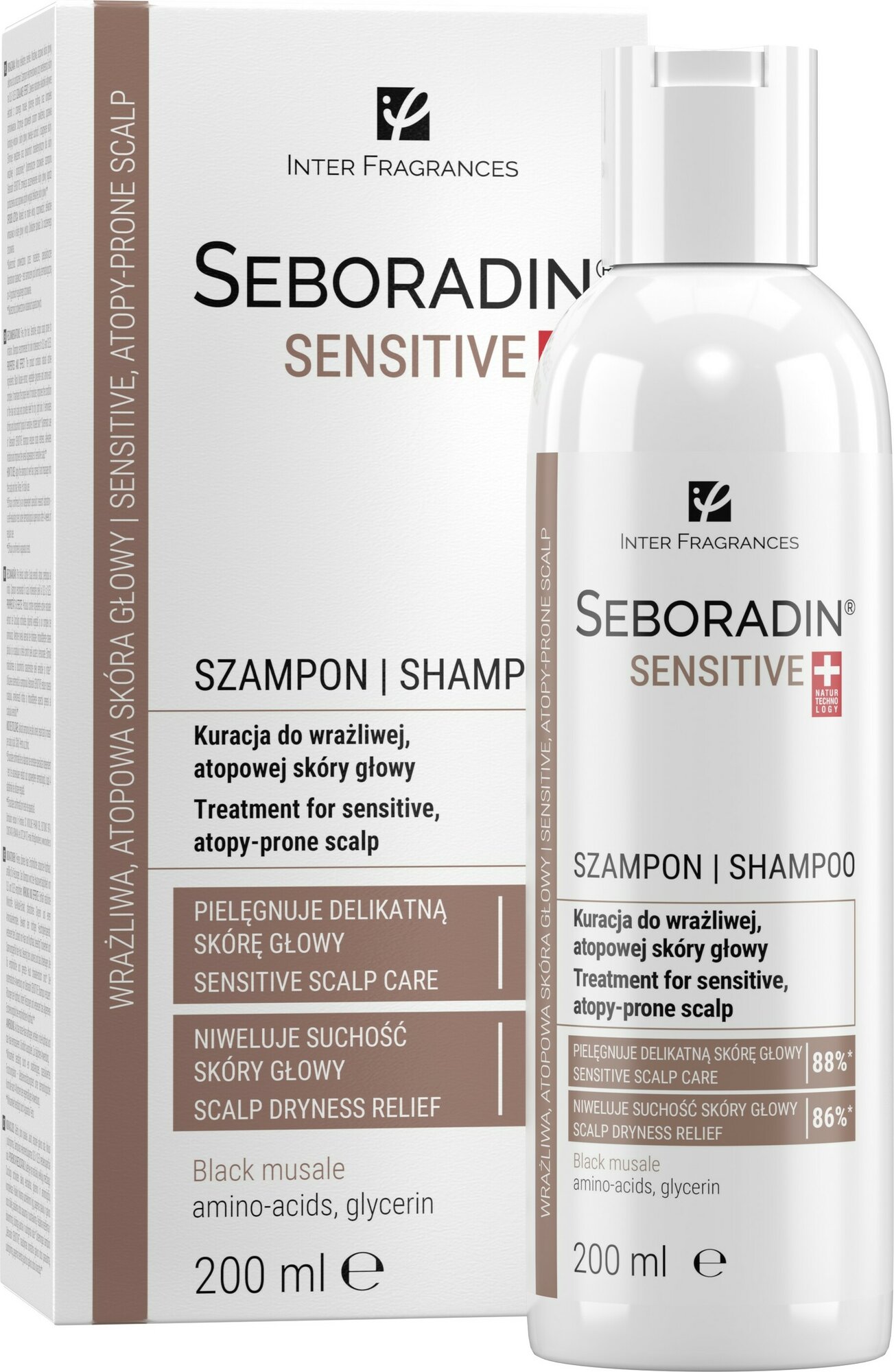 SEBORADIN Шампунь Seboradin Sensitive для чувствительной кожи головы Seboradin Sensitive Shampoo 300ml