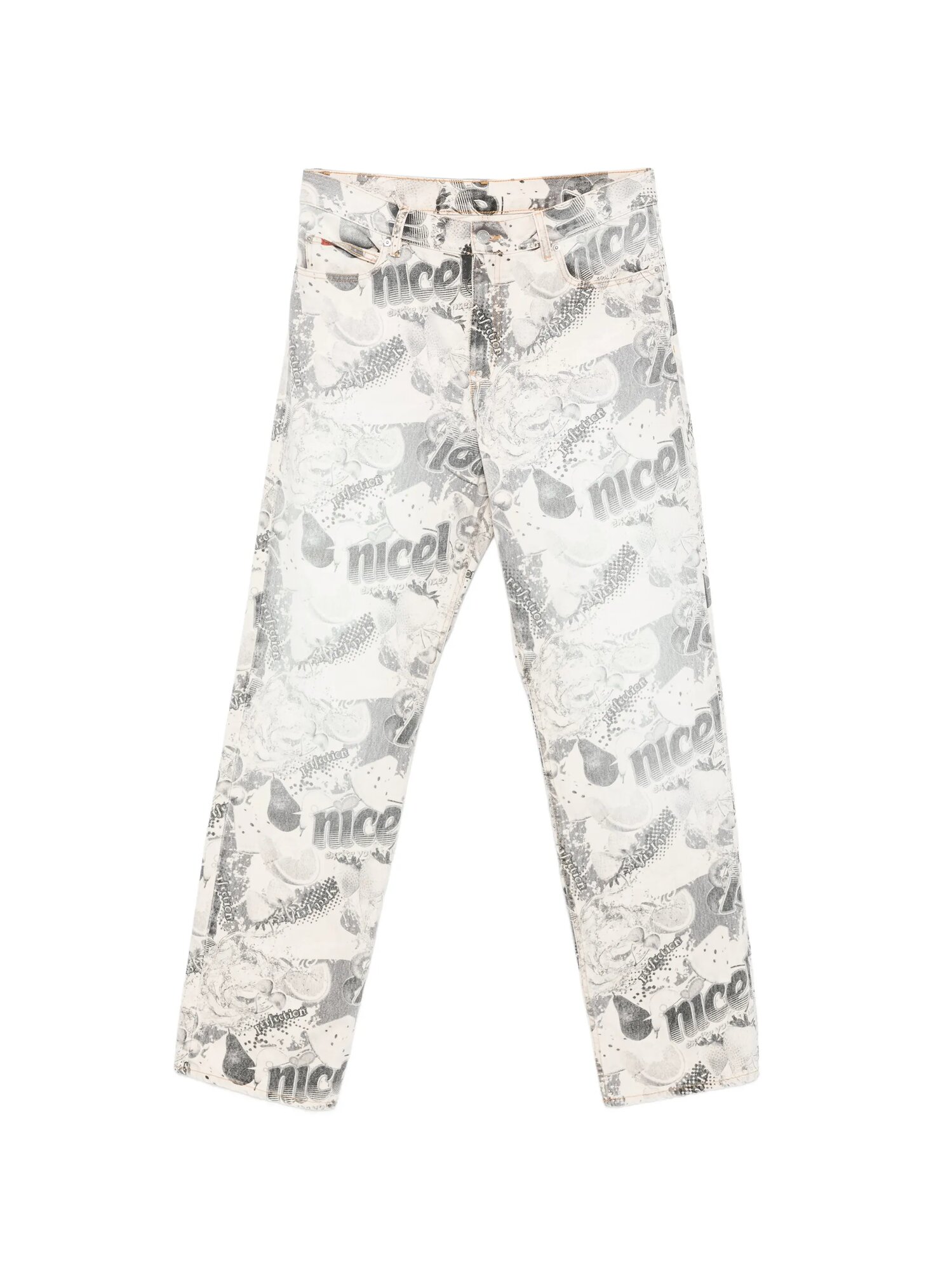 Джинсы Print-detail pocket jeans 