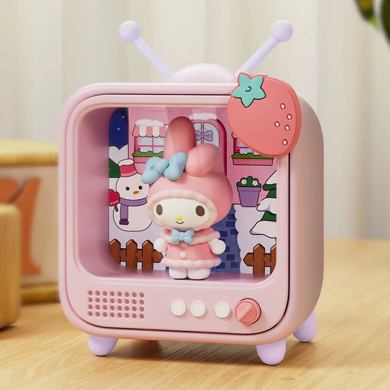 Фигурка-сюрприз Sanrio Little Animal Tumbler: Почакко, Куроми, Синаморолл – настольное украшение [Украшения для