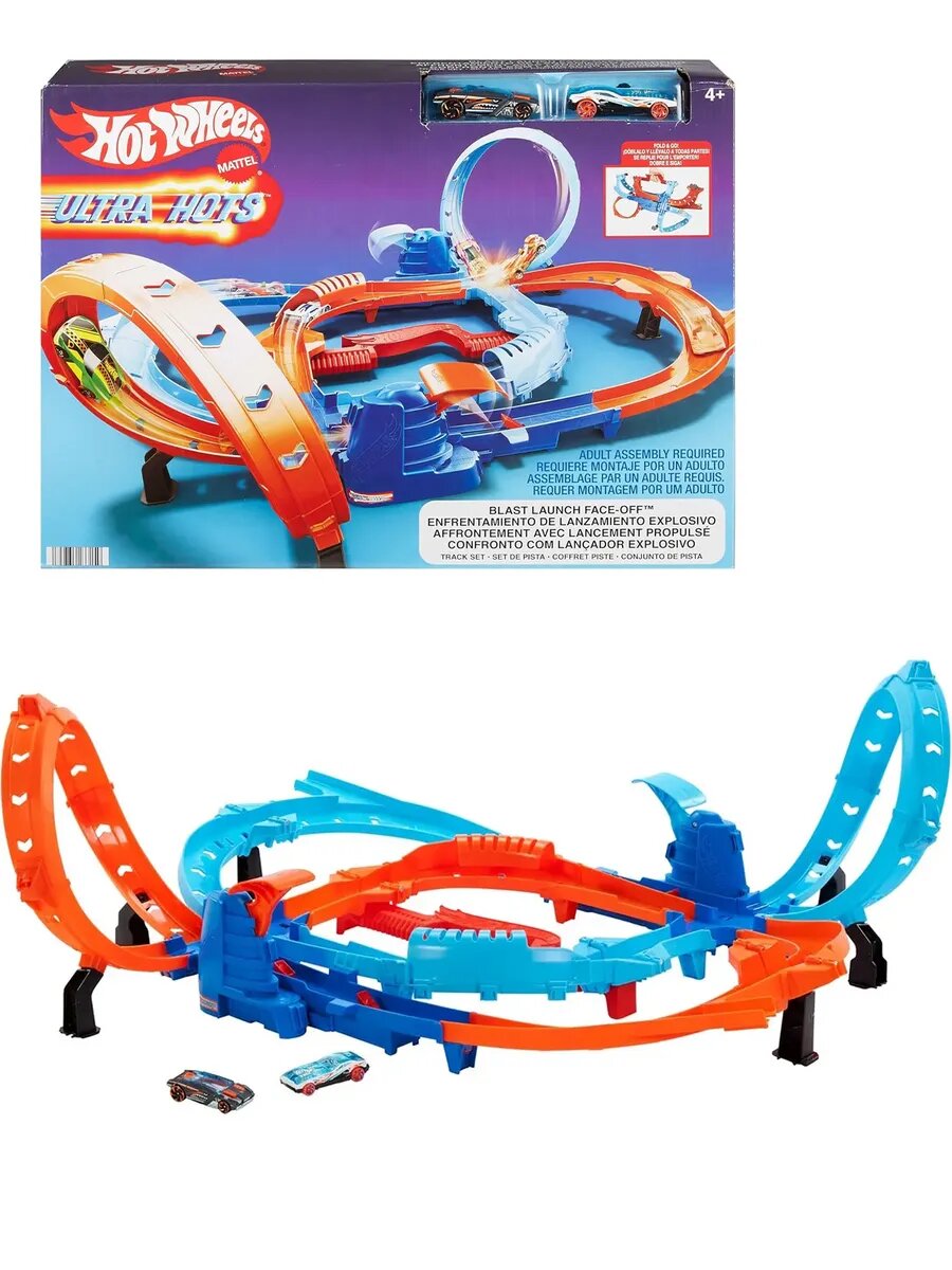 Трек Hot Wheels Взрывной запуск HXR71