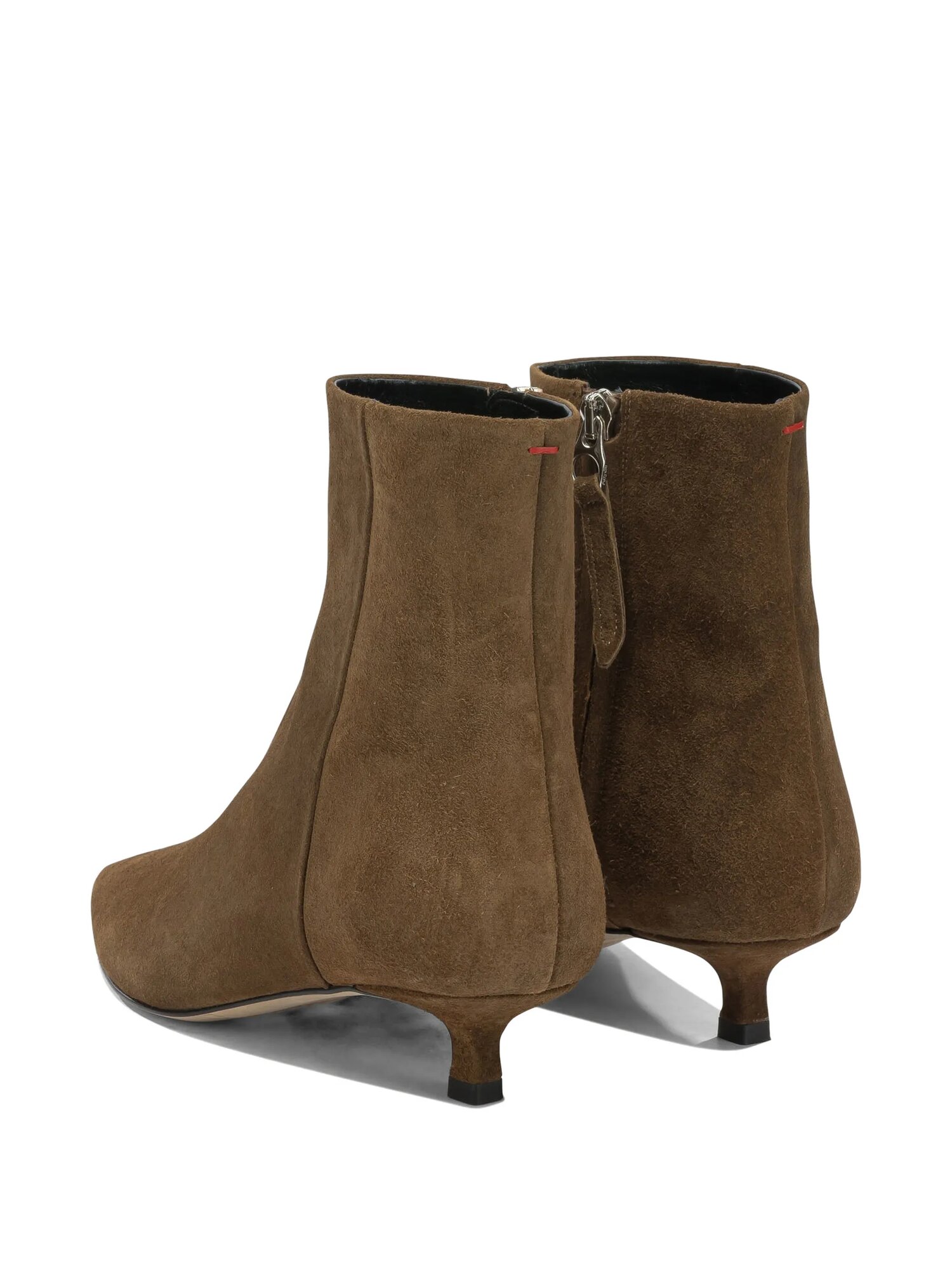 Ботинки Aeyde Sofie suede ankle boots, размер 39, brown — фото 1