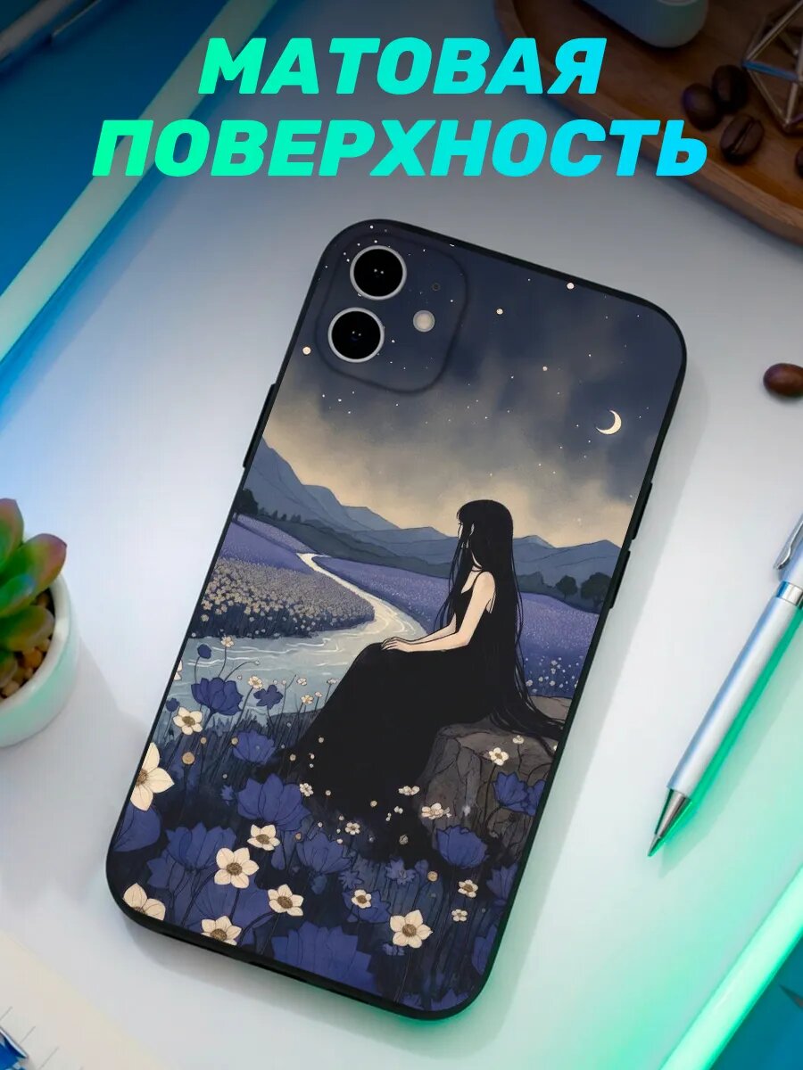 Чехол на iphone 11 девушка — фото 1