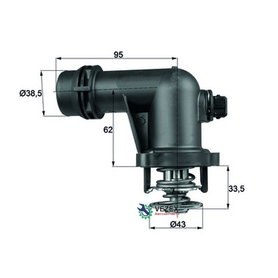 MAHLE TM15105 термостат!\ BMW E46/E36 1.6i-2.0i 98>