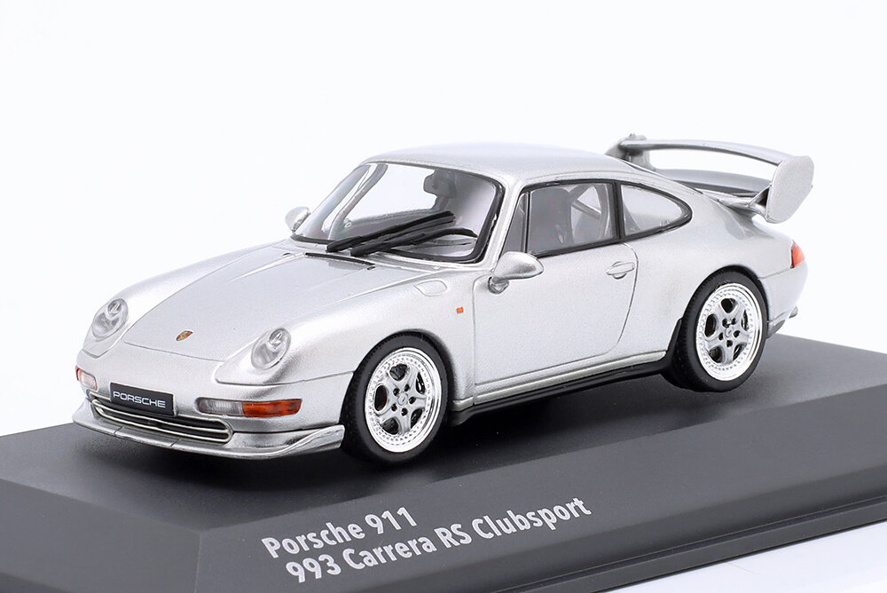 Модель коллекционная SOLIDO Porsche 911 (993) carrera rs clubsport silver
