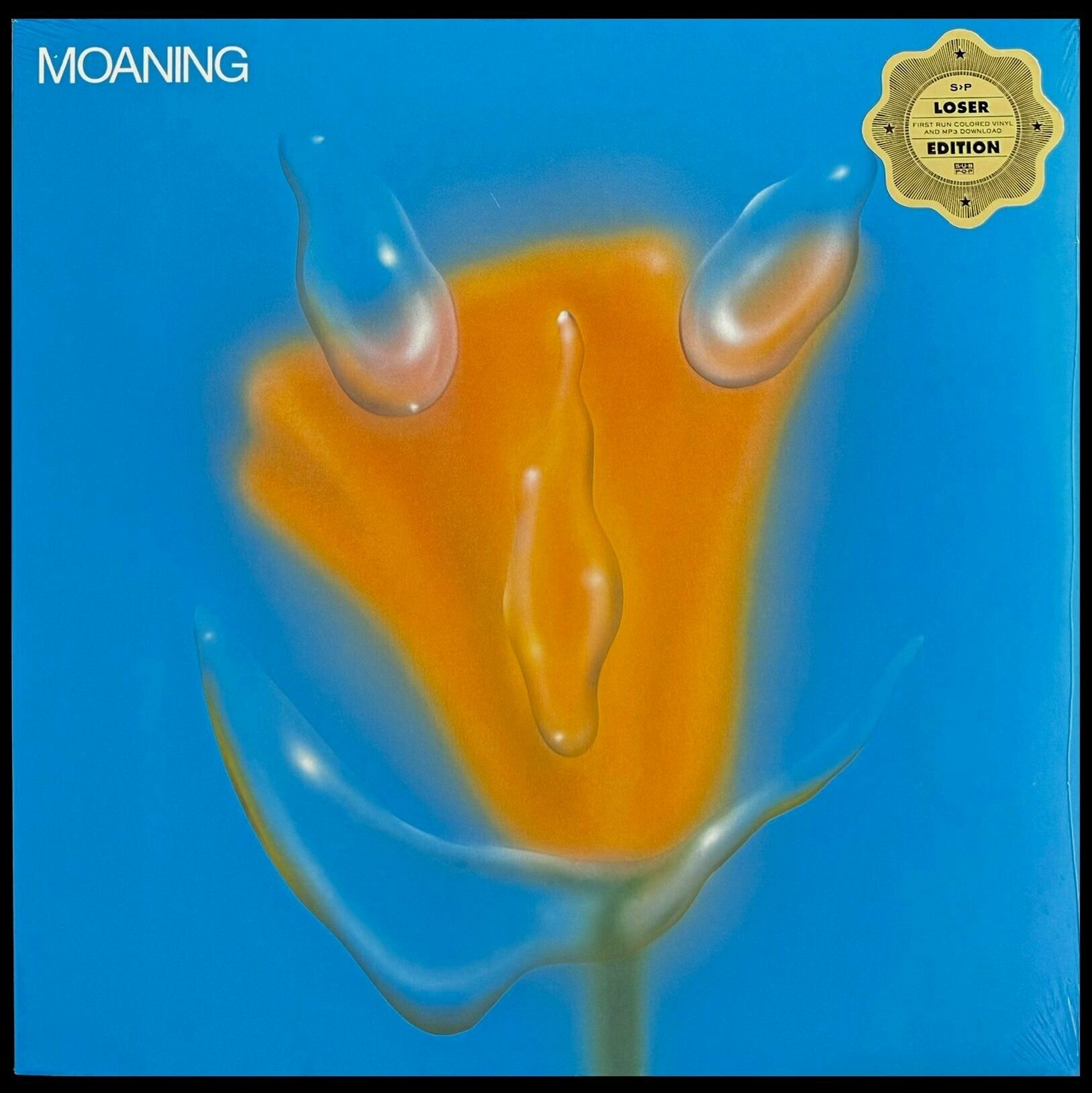 Виниловая пластинка Moaning - Uneasy Laughter (LP, 2020, Sub Pop) white