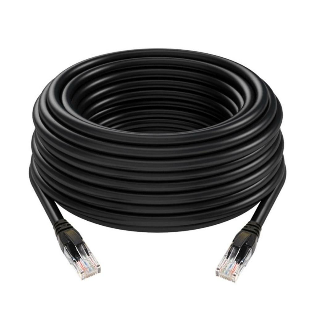 Кабель Ethernet Cat6, Черный - 10m