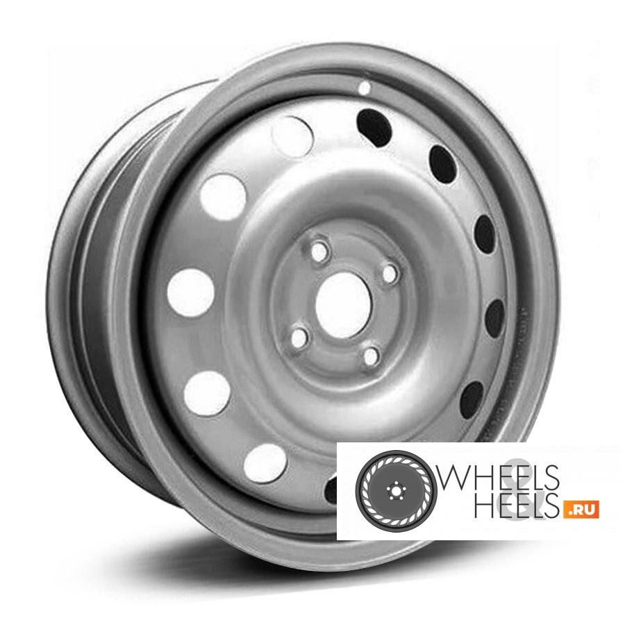 Диск автомобильный стальной ТЗСК 15_Hyundai_Kia 15x6 4x100 et48 dia54.1 Серебристый