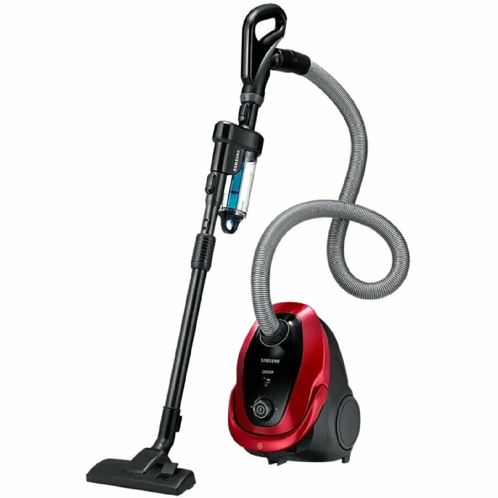 Пылесос Samsung VC20M257AWR/EV 2000Вт/Darkred/2,5л, 1964726