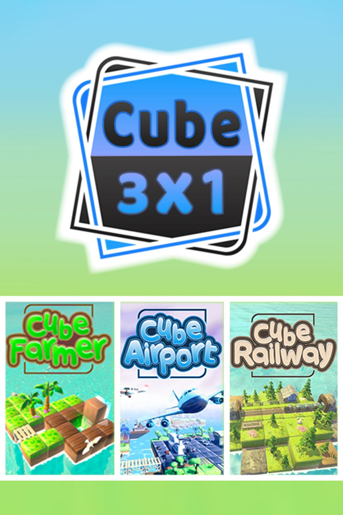 Cube 3x1 — ключ активации Xbox / Microsoft Store · Xbox One, Xbox Series X|S · цифровой ключ · любой регион