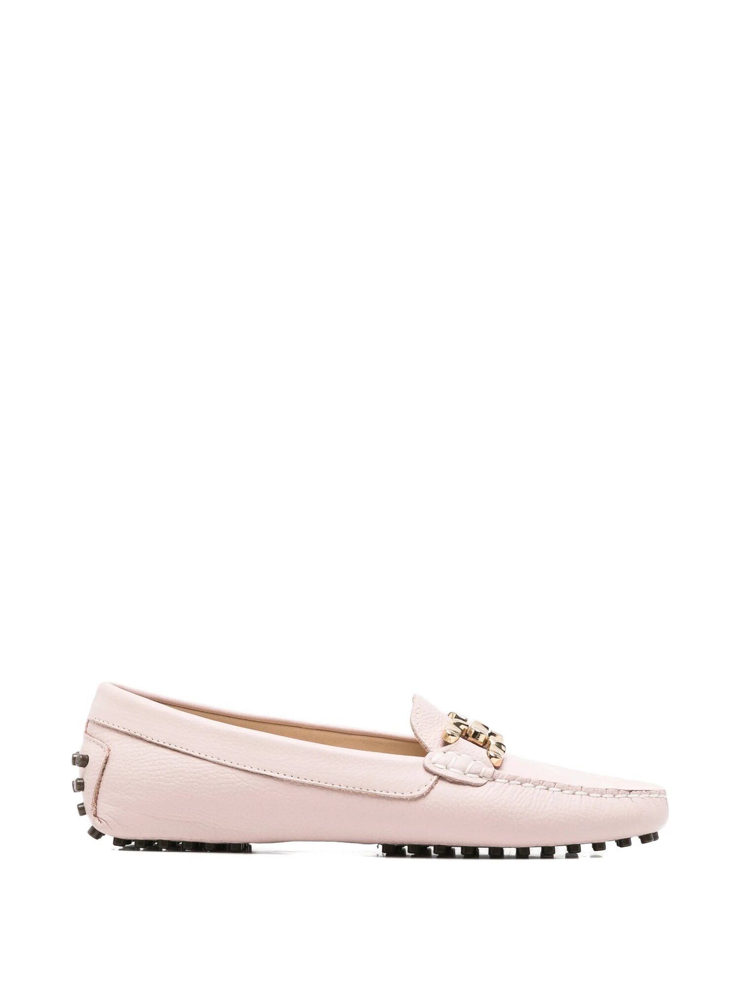Лоферы Chain-link pebble-grain loafers