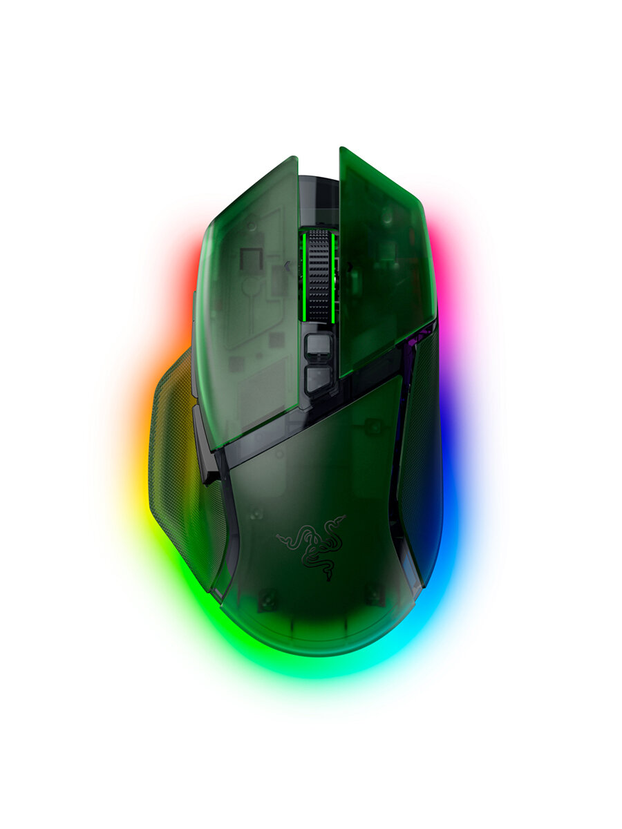 Компьютерная мышь Razer Basilisk V3 Pro 35K Phantom Green EditionКомпьютерная мышь Razer Basilisk V3 Pro 35K Phantom Green Edition