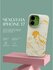 Чехол на Iphone 17, цвет белый, принт "Горы" , стильный и красивый.