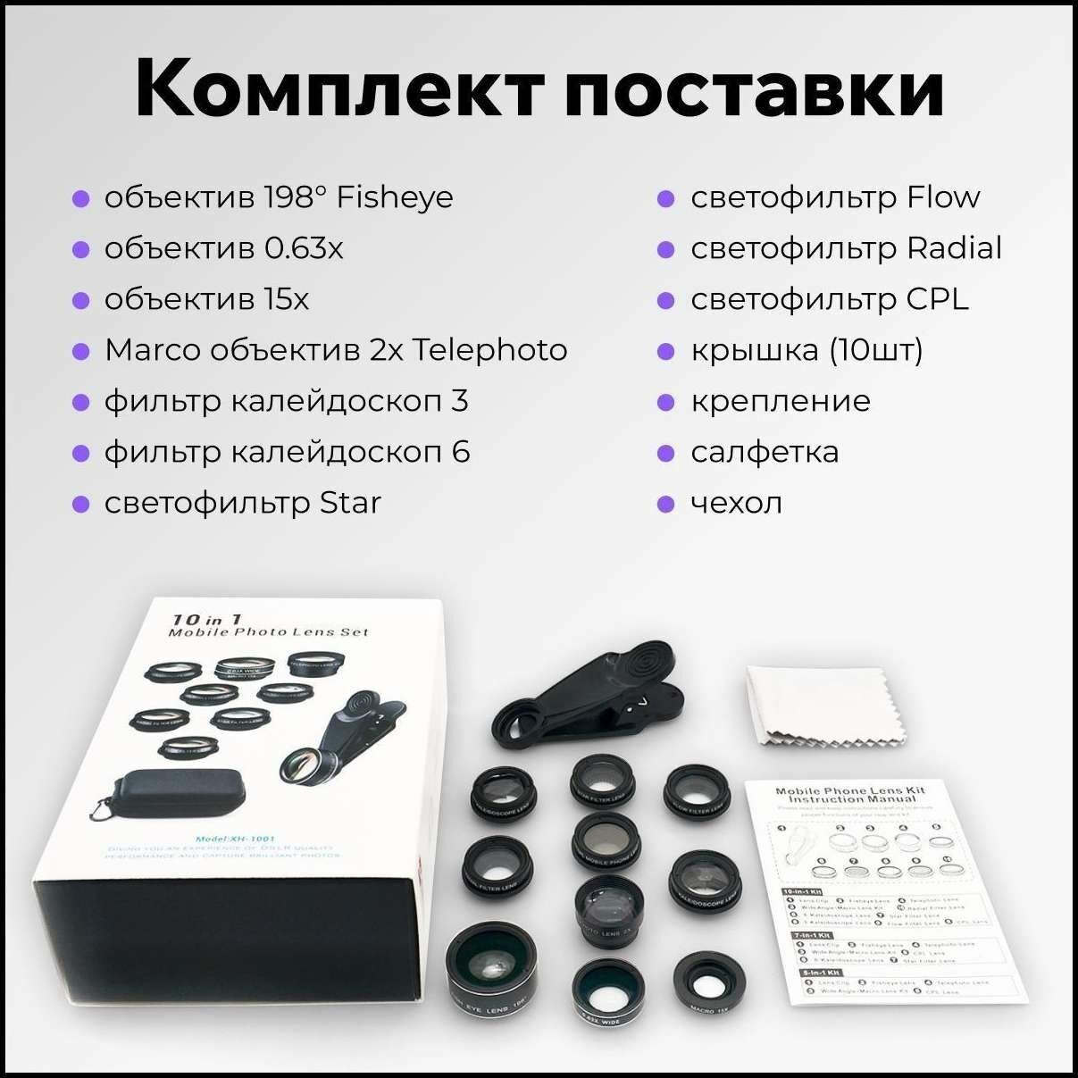 Объектив для телефона