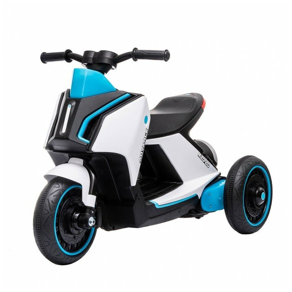 Детский электромобиль скутер трицикл BMW Concept Link Style 6V 2WD - HL700-3-WHITE