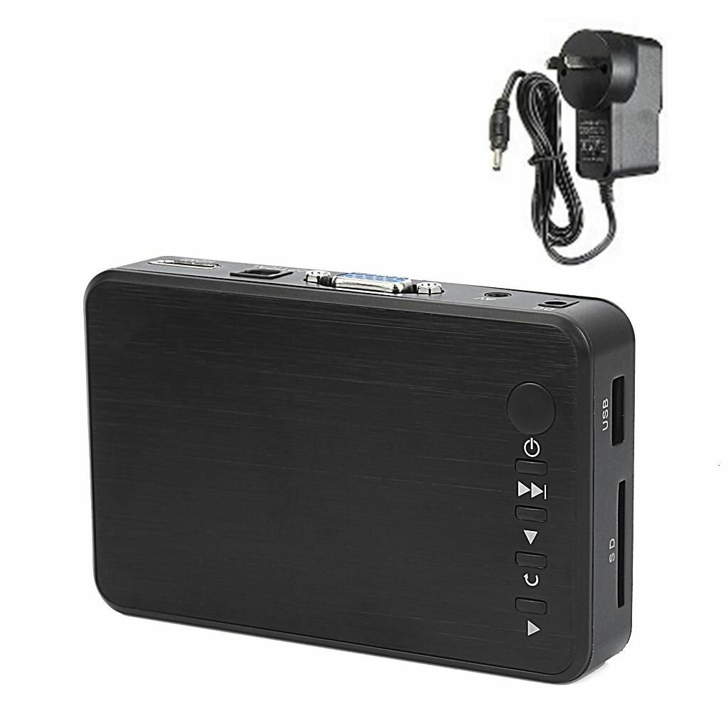 Медиаплеер с удаленным управлением цифровой картой 2 ТБ HDD USB -карты, Вилка AU Plug
