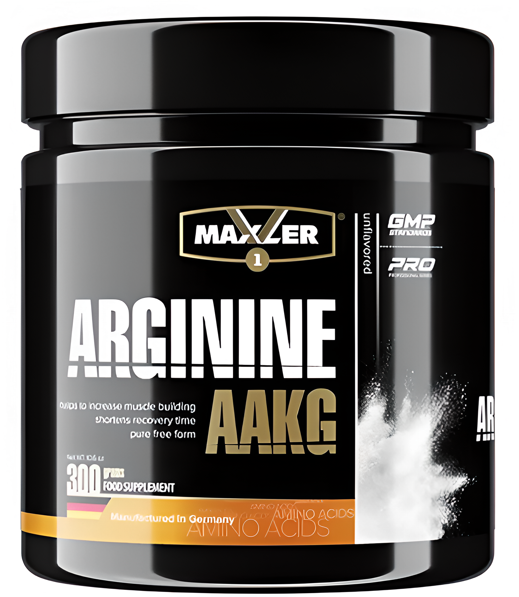 Аргинин и N.O. бустеры Maxler Arginine AAKG 300 гр, нейтральный вкус