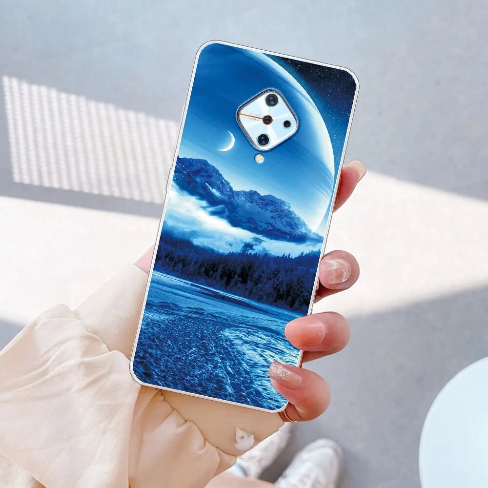 Чехол для Vivo 1920, TM2025, прозрачный силикон