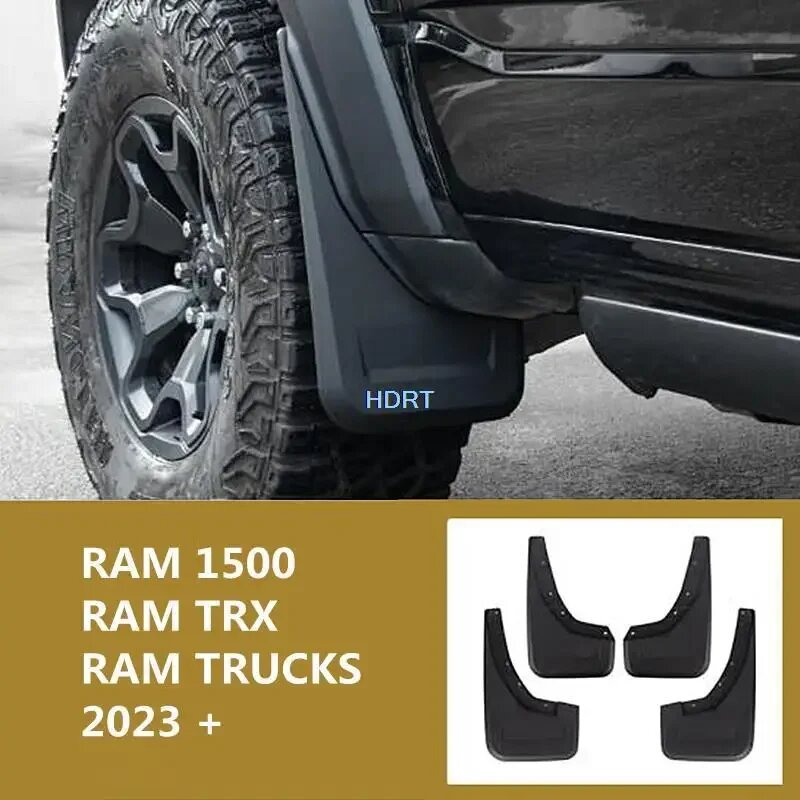 Автомобильный Стайлинг, брызговик для Dodge RAM 1500 RAM TRX RAM TRUCKS 2023 + защита переднего и заднего колеса, брызговик, крышка крыла, аксессуары