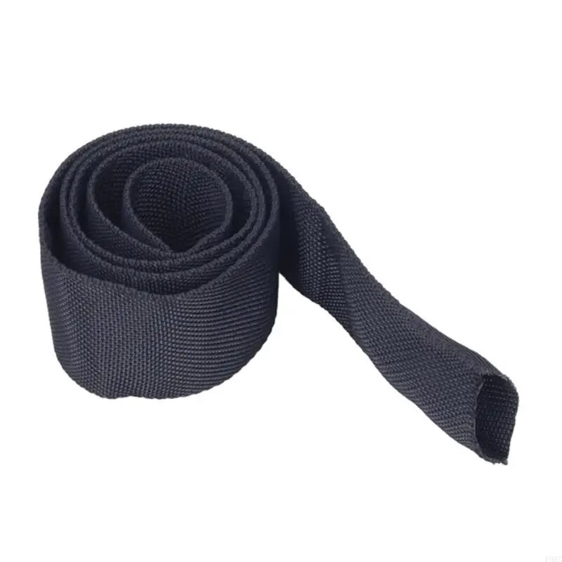 P88C Universal Winch Rope Protective Ryeve Black Winch Protector Nylon Rope