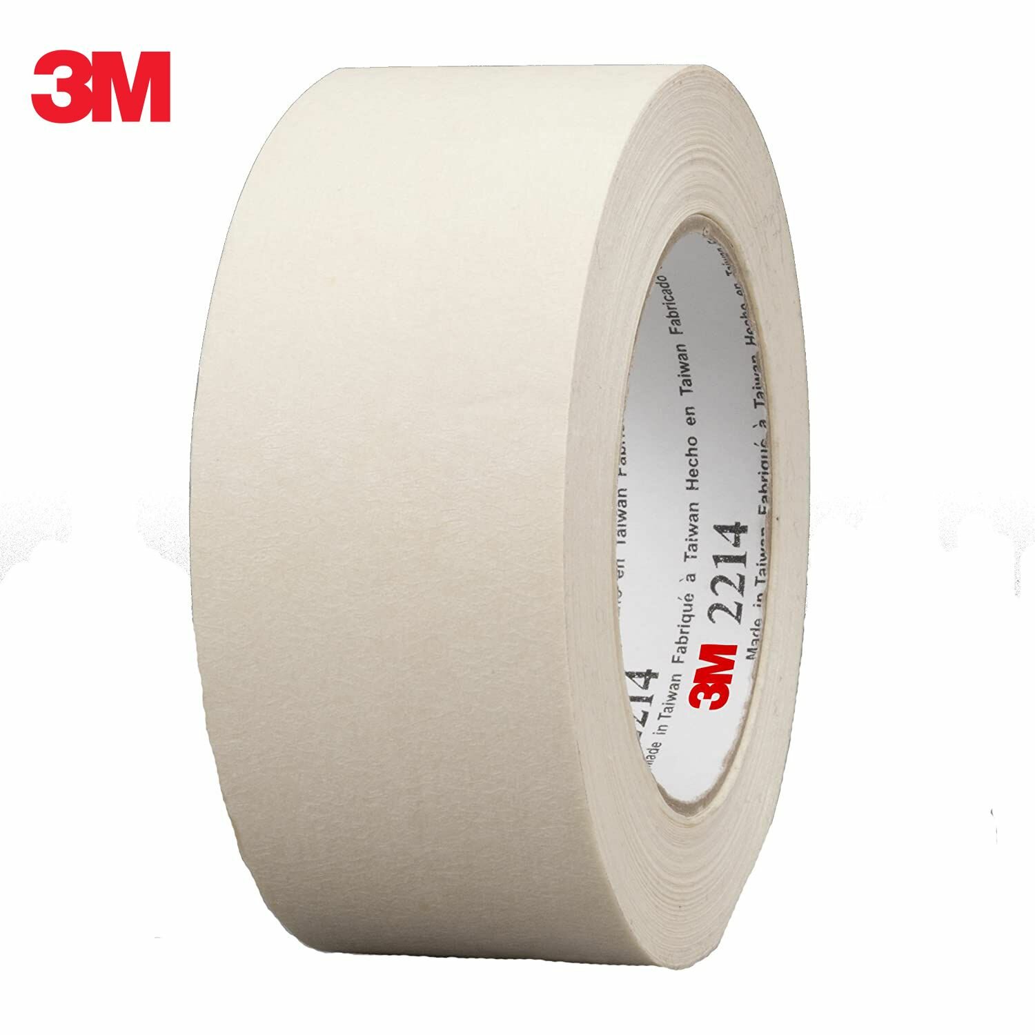 Малярная лента 3M 2214, белая 36ммХ50м, рулон/ скотч 3М для малярных работ